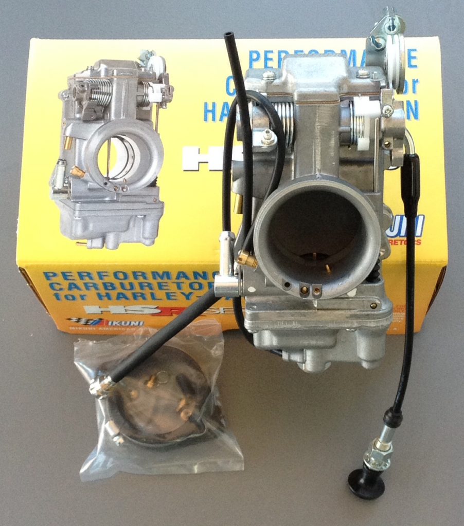48-2 Mikuni HSR Kit (Natural Finish Carb, Jets & Mounting Flange ...