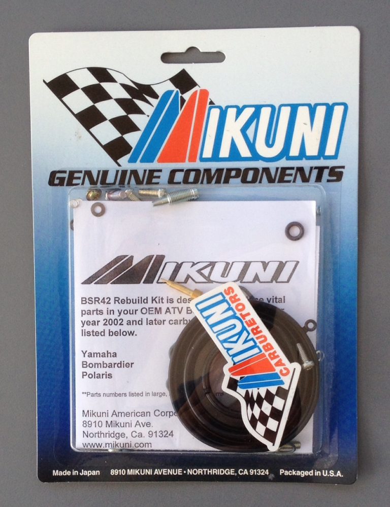 BSR42 Mikuni Rebuild Kit for BSR42 Carb Yamaha Rhino 660 ATV - Mikunioz