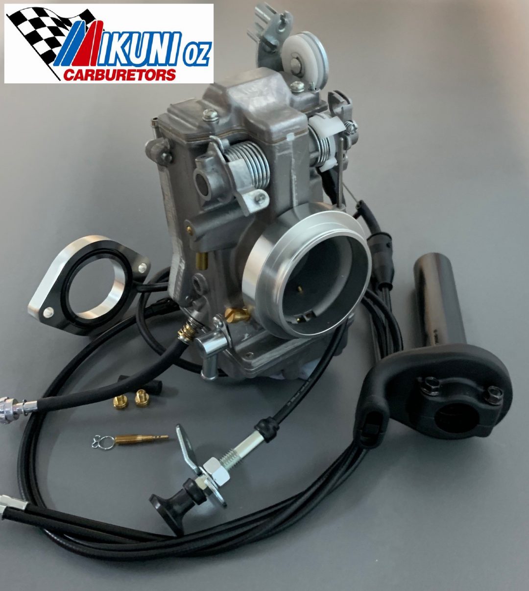 Kawasaki KLR 650 Mikuni TM42-6 Flatslide Pumper Carb Kit - Mikunioz