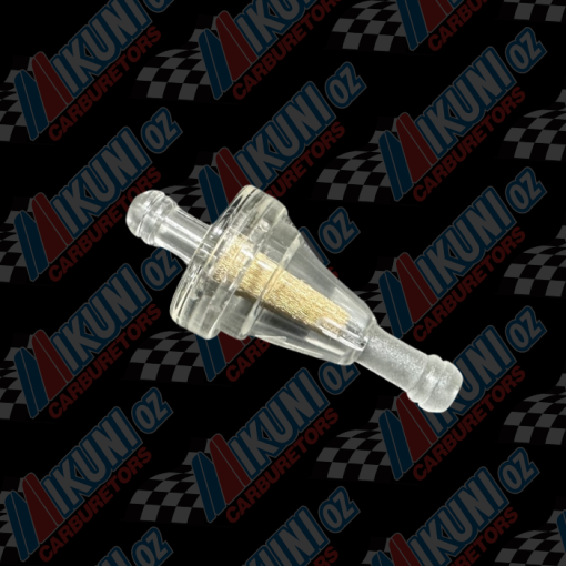 CARBURETOR FUEL FILTER SLIM-LINE MOTO GOLD 1/4" - Mikunioz
